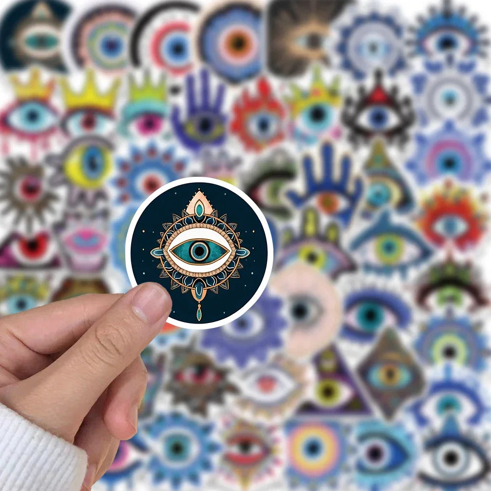Evil Eye Vinyl Sticker | Evil Eye Aura